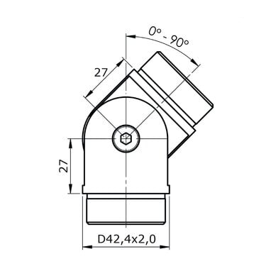 Coude orientable - Foussier