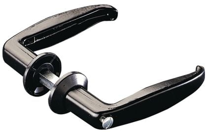 Béquille double laiton poli - Foussier