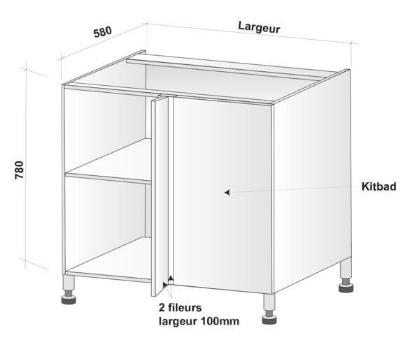 Caissons angles - Foussier