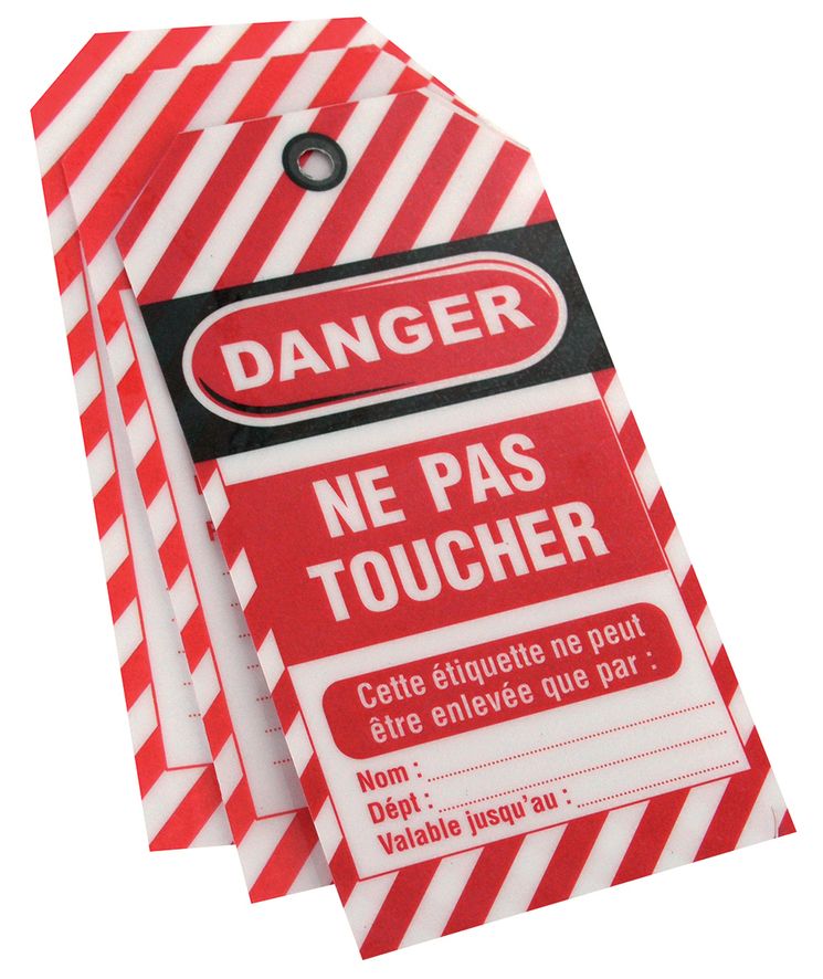 Étiquette de consignation - Foussier