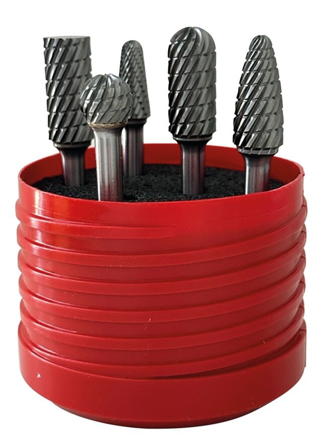 Coffret de 5 fraises limes carbure haute performance - Foussier