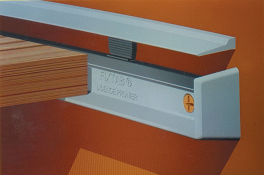 Profil pour fixation tablette fix tab - Foussier