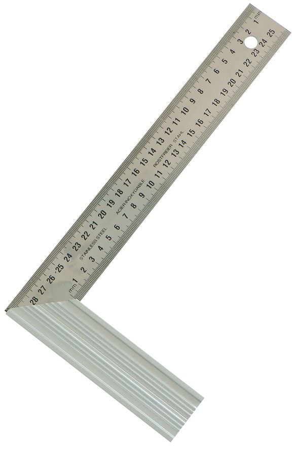 Équerre droite et d'onglet à talon - Foussier