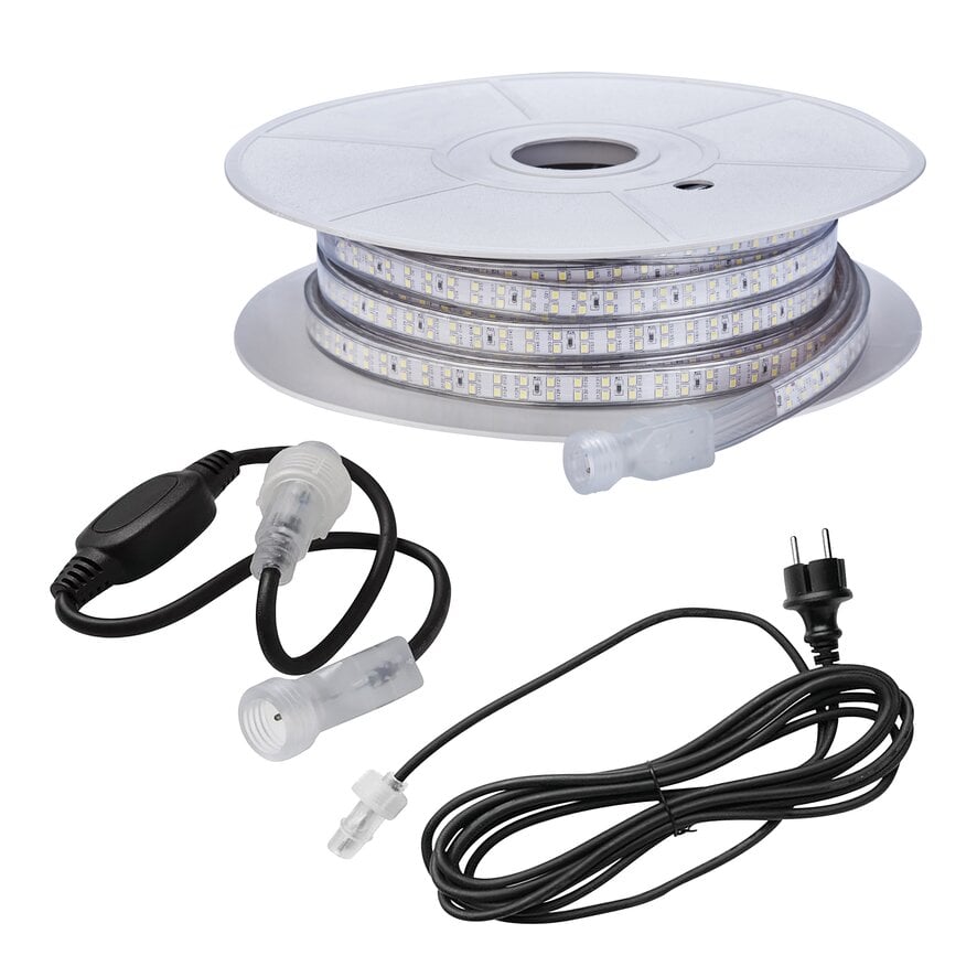 Pack démarrage Ruban LED chantier 10 M et branchements - Foussier