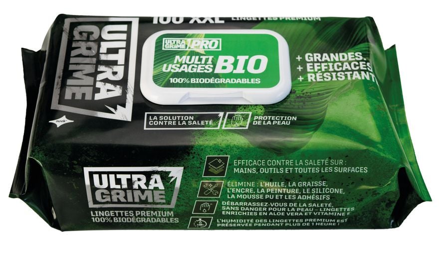 Lingette multiusage Ultragrime pro Lingette multiusage bio - Foussier