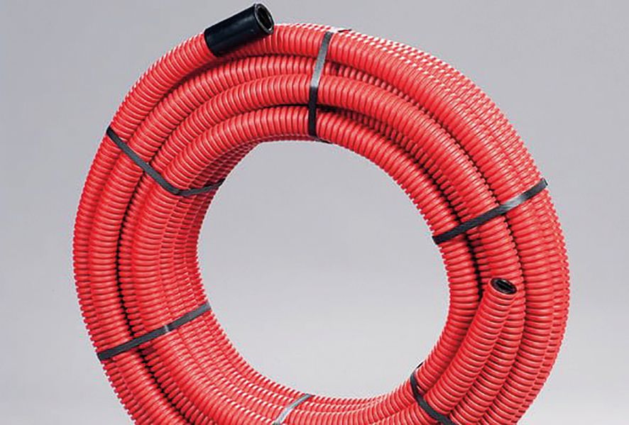 Gaine tpc rouge double paroi - Foussier